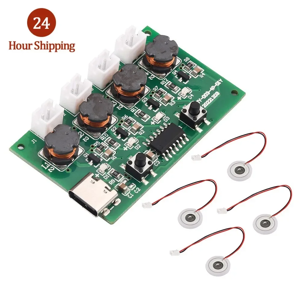Type-C-USB-Four-Spray-Humidifier-Module-DIY-Humidifier-Control-Board ...