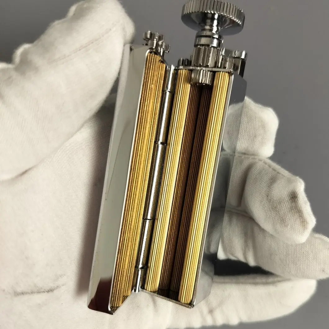 Brass-Chrome-Plated-Silver-Cigarette-Maker-Cigarette-Rolling-Machine ...