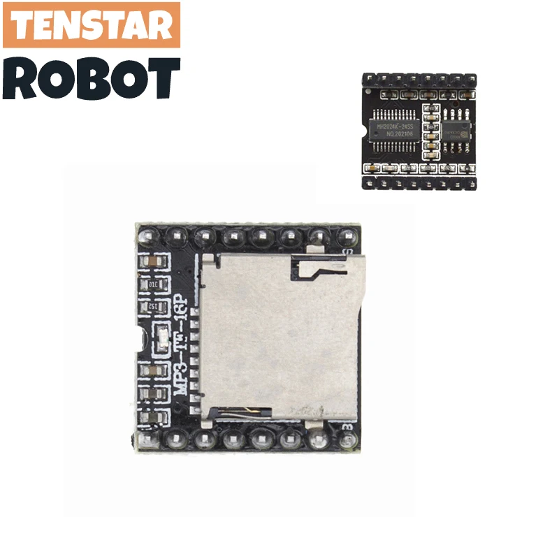 DFPlayer Mini MP3 Player Module TF Card U Disk Mini MP3 DF Player Audio ...