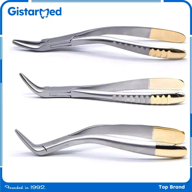 3Pcs-set-Dental-Residual-Root-Tweezers-Tooth-Extraction-Forceps-Curved ...