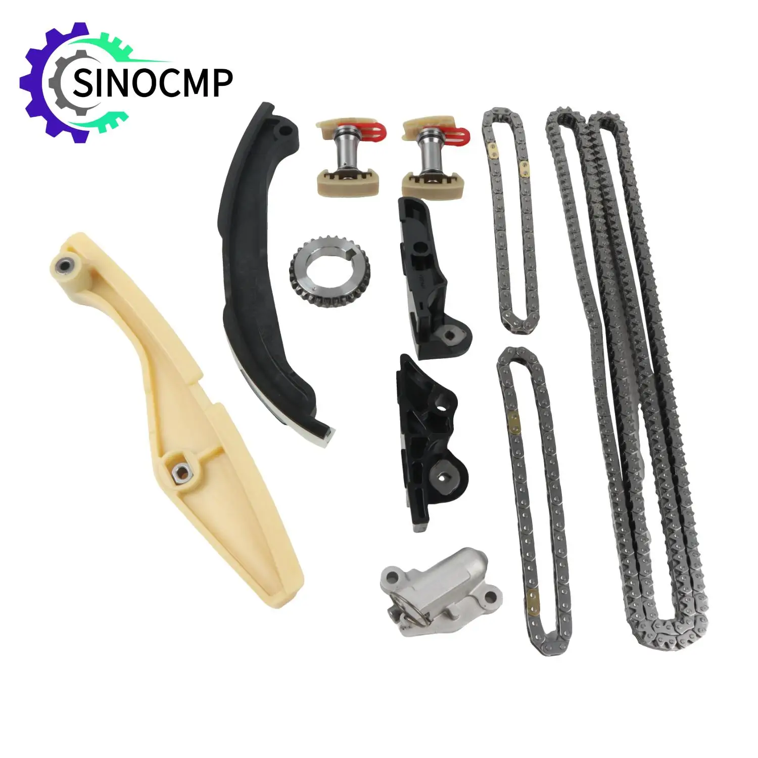 Timing Chain Kit For Ford Edge Eplorer F150 Flex Mutang Taurus Transit ...