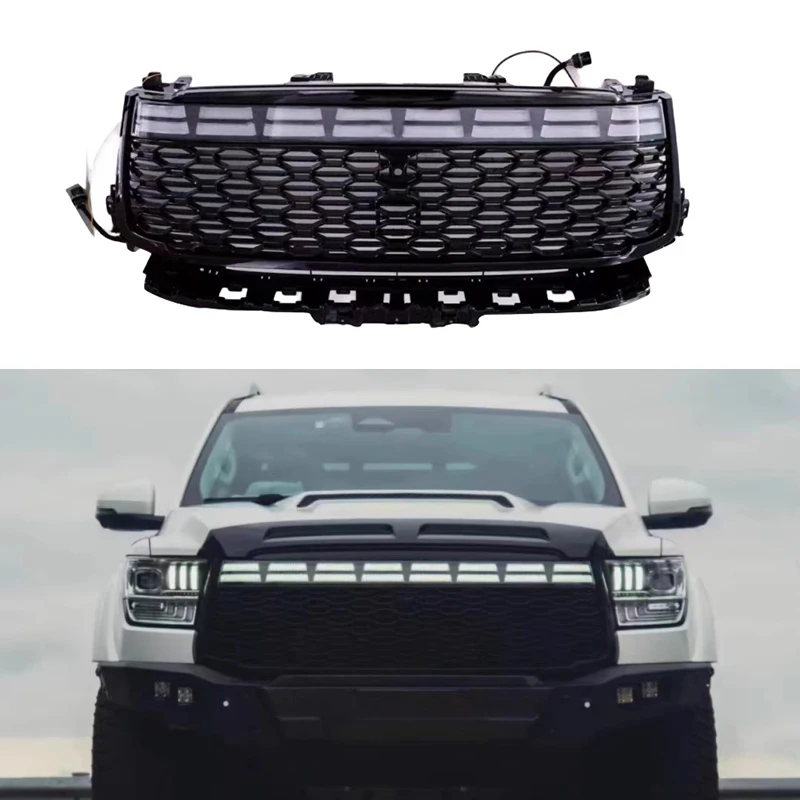 Car-Front-Grille-Fit-for-GWM-Tank-500-Hi4T-Oil-Truck-Special ...