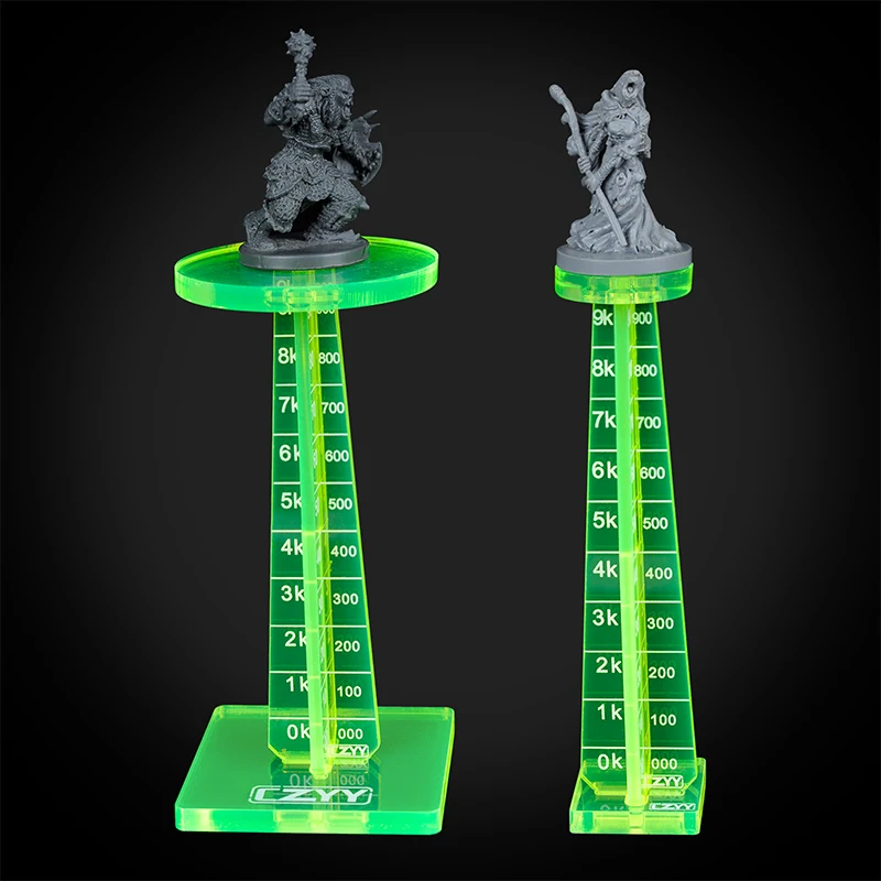 DND-Flight-Stand-Set-of-2-Fluorescent-Acrylic-Combat-Tiers-and-Risers ...