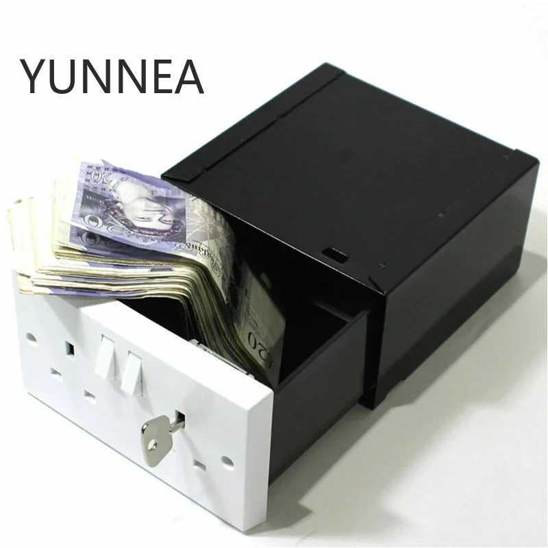 Safe-British-Wall-Hidden-Socket-Money-Box-Household-Hidden-Storage-Tool ...
