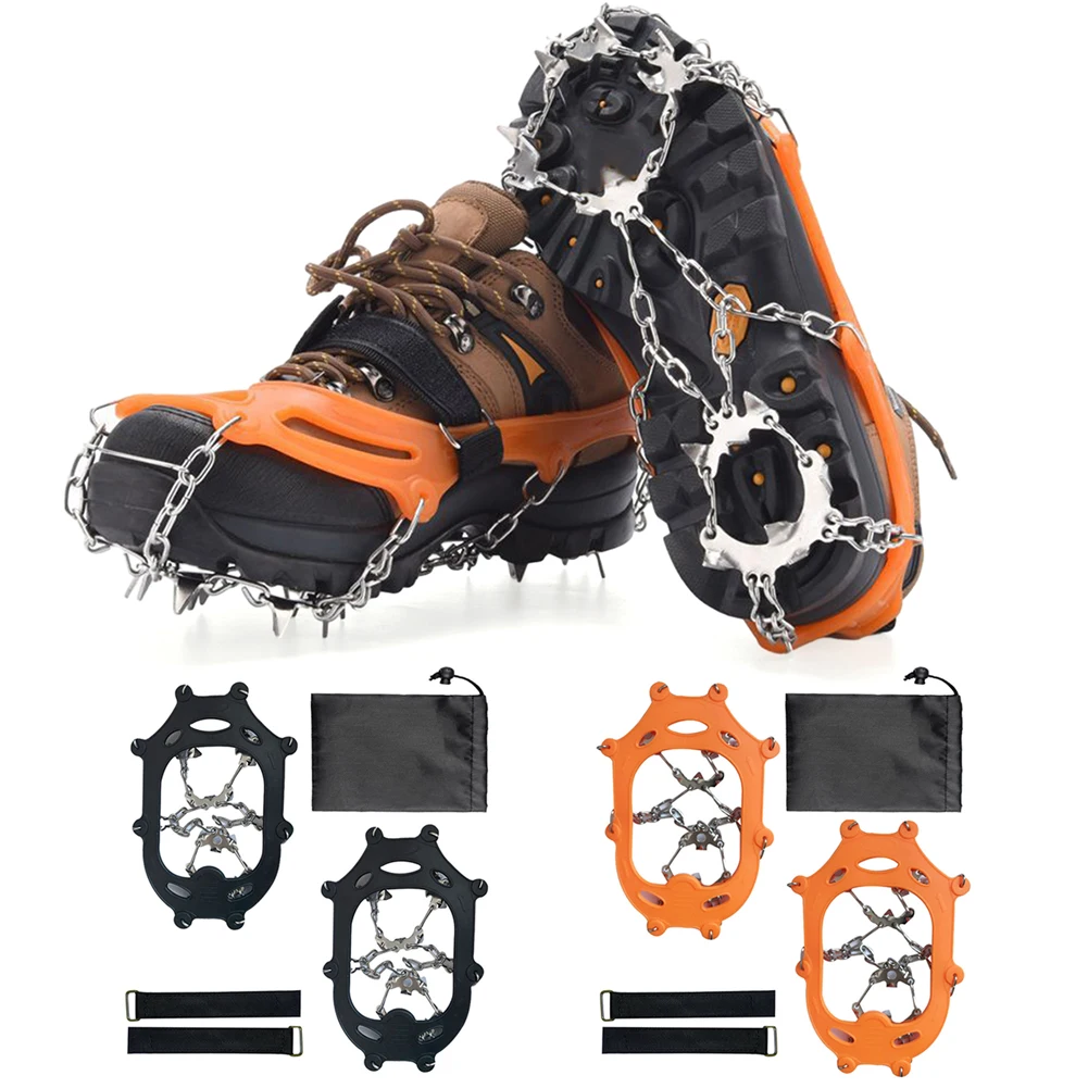 11-19-24-Teeth-Ice-Crampons-Anti-Slip-Mountaineering-Cleats-Lightweight ...
