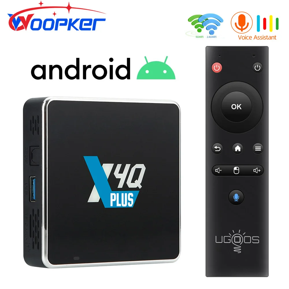 Woopker TV Box Ugoos X4Q Smart TV Box Android 11 Smart Home TV Box ...
