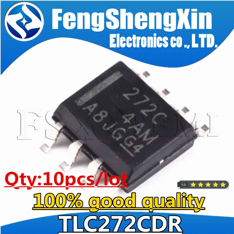 10-TLC272C-TLC272CDR-272C-SOP8-TL272CDR-LinCMOS-PRECISION-DUAL ...