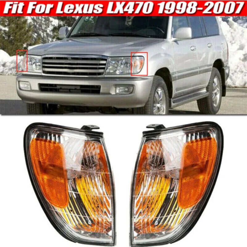 Fit-For-Lexus-LX470-1998-2000-2001-2002-2003-2004-2005-2006-2007-Fornt ...