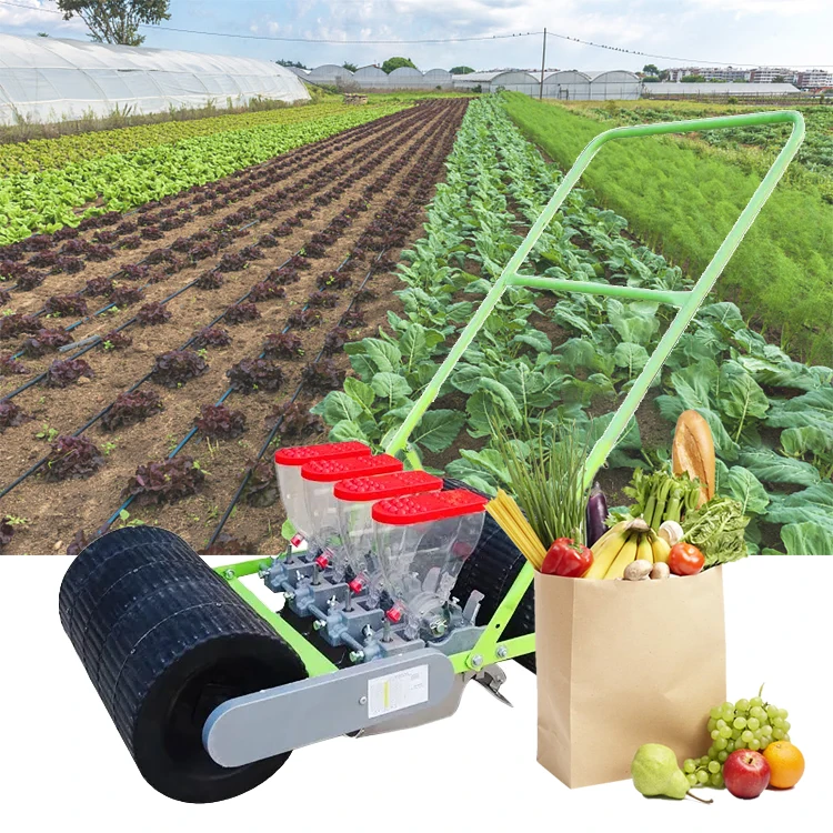 2024-Farm-wholesale-hand-push-seeder-soybean-seed-planter-vegetable ...