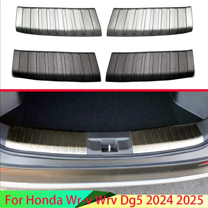 For-Honda-Wr-v-Wrv-Dg5-2024-2025-Car-Accessories-Stainless-Steel-Rear ...