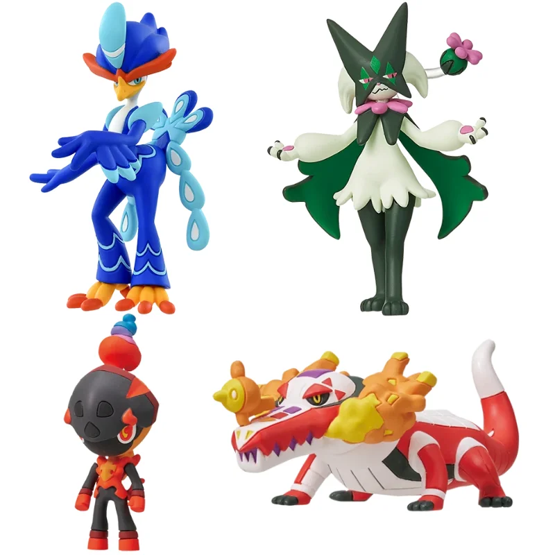 Newest-TOMY-Pokemon-Figures-Skeledirge-Meowscarada-Quaquaval-Charcadet ...