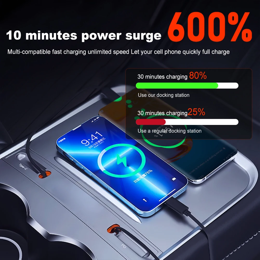 Shunt-Hub-Extension-QC-3-0-Car-USB-Charger-with-Retractable-Cable-USB ...