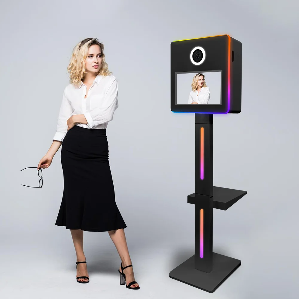 Portable-DSLR-Photo-Booth-Kiosk-15-6in-DSLR-Photo-Booth-Shell-with-LCD ...