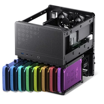 JONSBO N3 NAS Mini Case All-In-One Aluminum ITX Chassis 8Hard Disk ...