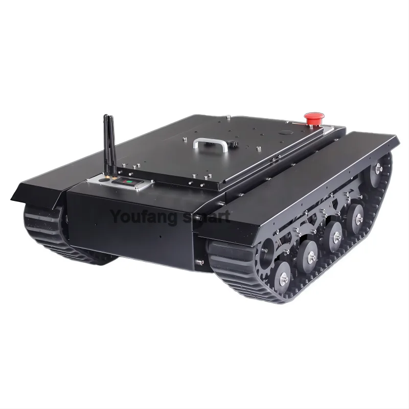 50kg-Load-TR500S-RC-Tank-Rubber-Tracked-Chassis-24V-300W-Brushless-DC ...