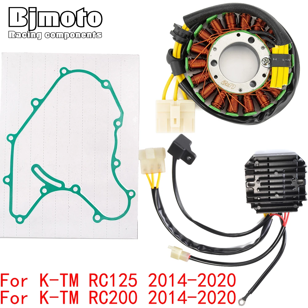RC125-RC200-2020-2019-Engine-Stator-Coil-Voltage-Regulator-rectifier ...