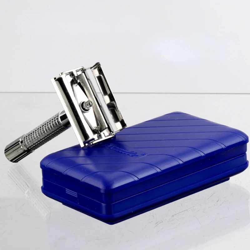 Classic-Razor-Handle-Razor-Holder-Men-s-Shaving-Face-Razor-Blades ...