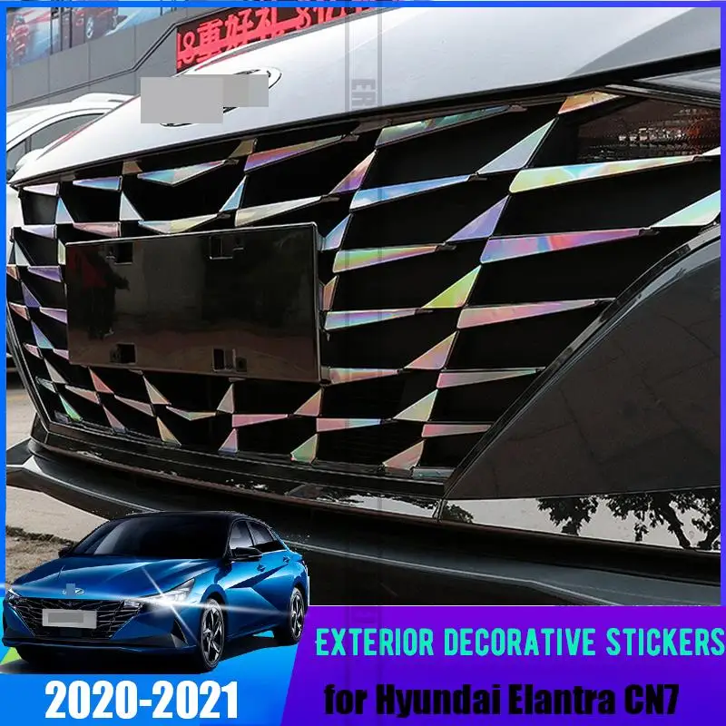 for Hyundai Elantra CN7 20 21 film decoration to change the color of the window wheel front ...