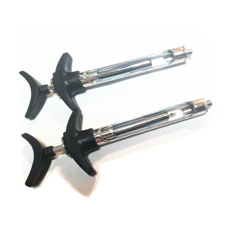 1PCS Dental Stainless Steel Quantitative Press Type SYRINGE ASPIRATING ...