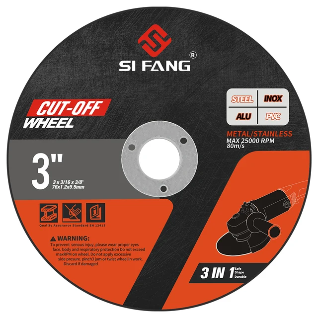 Metal Cutting Discs 3 Inch 75mm Round Sanding Grinding Cut Off Wheels ...