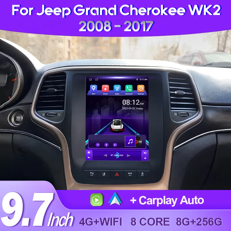 QSZN-For-Jeep-Grand-Cherokee-WK2-2008-2017-Car-Radio-Android-13 ...