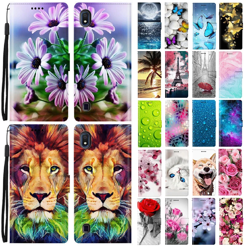 Leather-Flip-Wallet-Case-For-Samsung-A10-Case-Samsung-Galaxy-A10-M10 ...