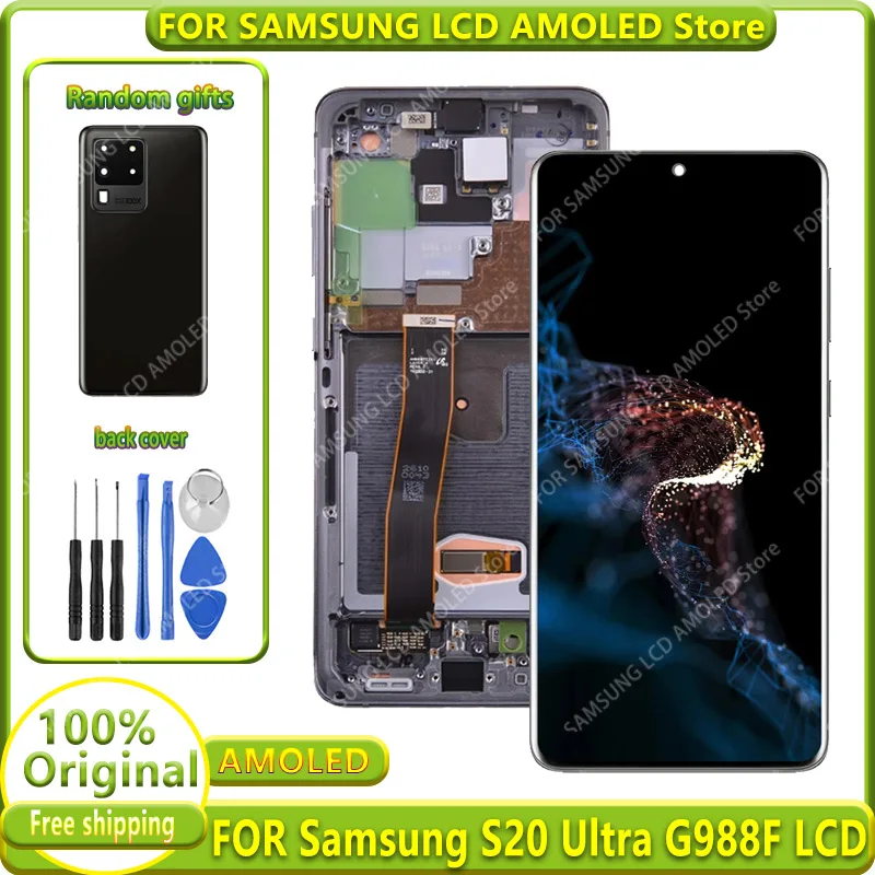100-Original-S20-Ultra-lcd-For-Samsung-Galaxy-S20-Ultra-LCD-Display ...