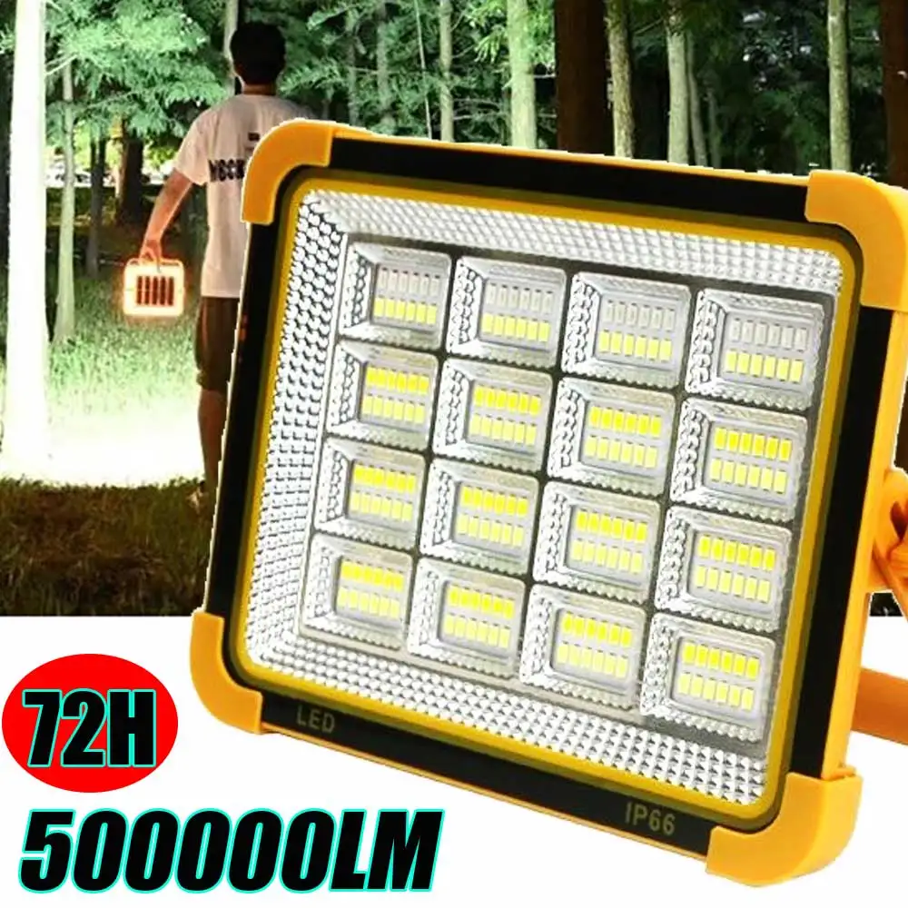8000W-50000MAH-Solar-Camping-Light-Tent-Lantern-Floodlight-Outdoor ...
