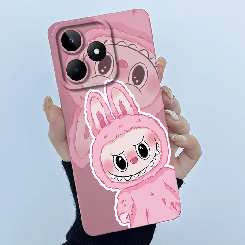 Cartoon Cute Labubu Protective Silicone Soft TPU Phone Case - New ...