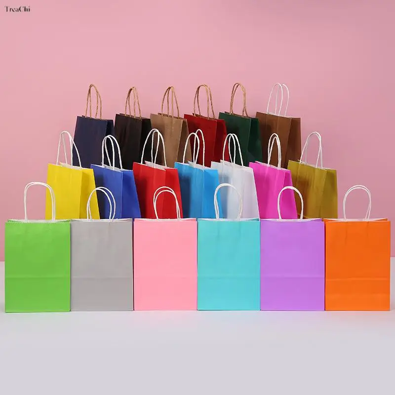 10-20Pcs-Paper-Bags-White-Gift-Packaging-Bag-for-Guests-Wedding-Party ...