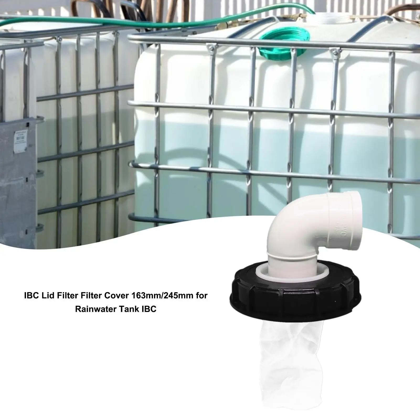 163/245MM IBC Lid Cover Filter IBC Water Tank Breathable Nylon Filter ...