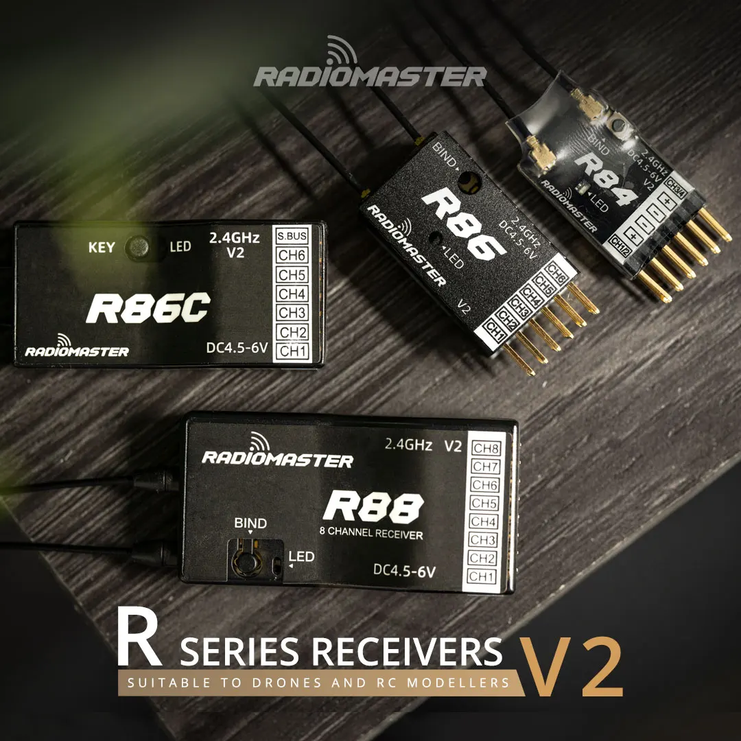 Radiomaster R1 Mini R84 R86c R88 R161 R168 8ch 16ch Receiver Receptor ...