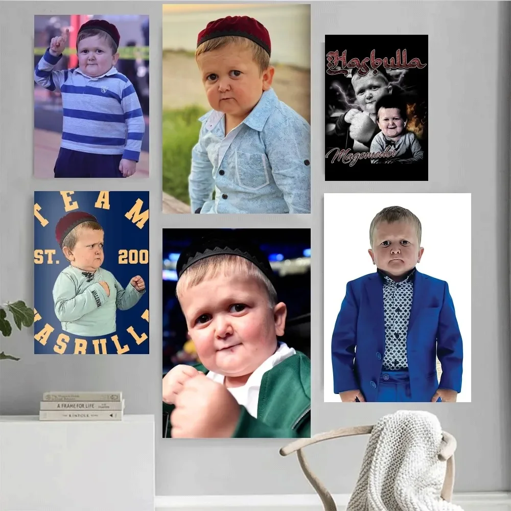 Hasbulla-cute-funny-boy-Poster-Home-Office-Wall-Bedroom-Living-Room ...