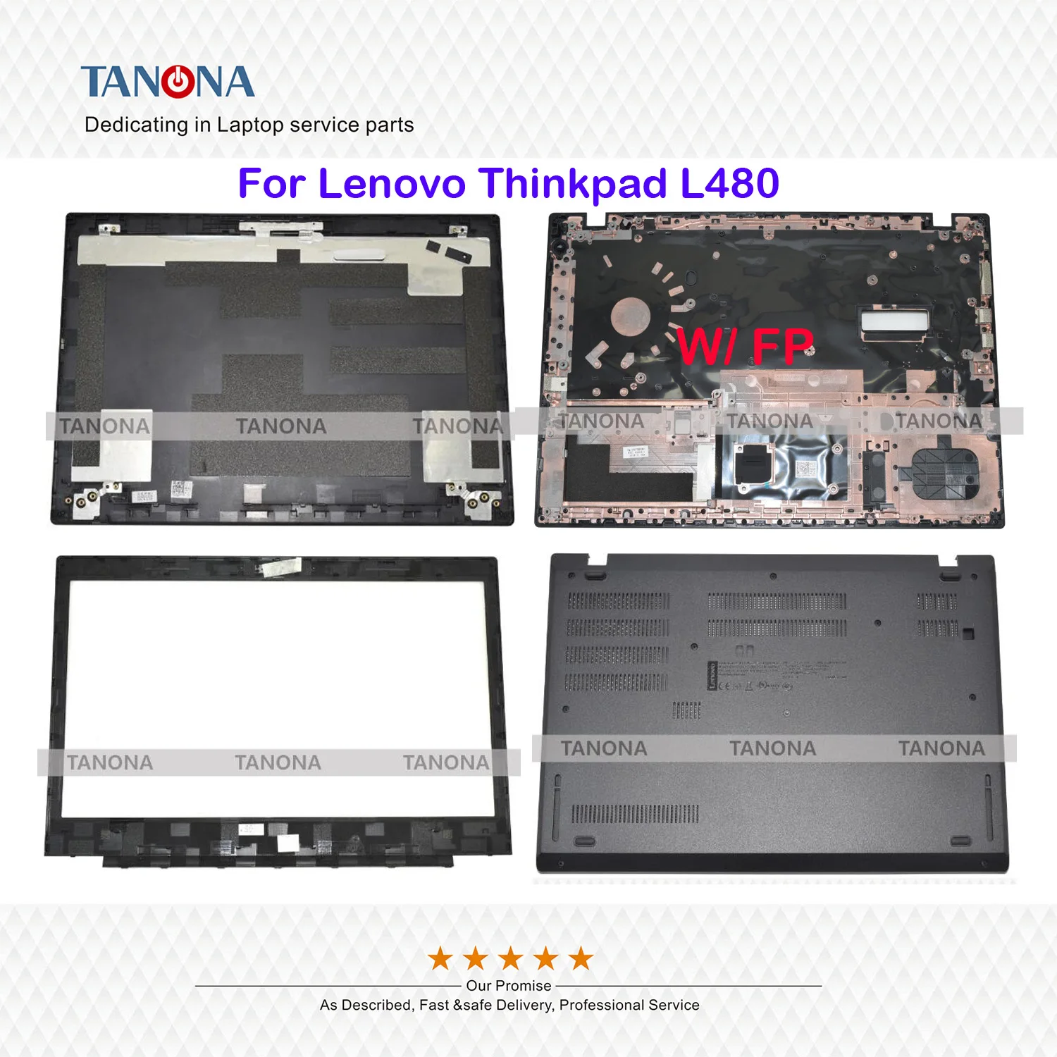 Orig New 01aw314 01lw311 01lw318 01lw319 For Lenovo Thinkpad L480 Rear ...