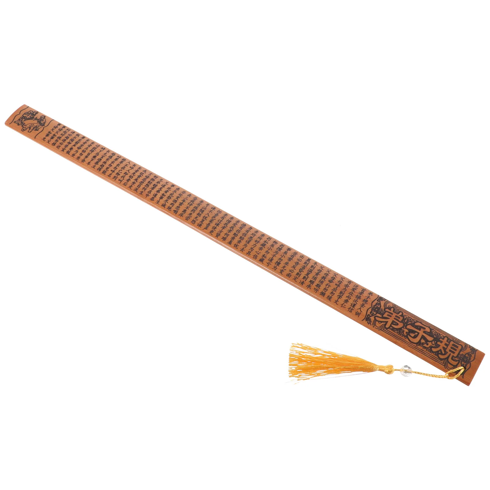 Ruler-Rulers-Bamboo-Wood-Metric-Measuring-Craft-Carved-Rules-Chinese ...