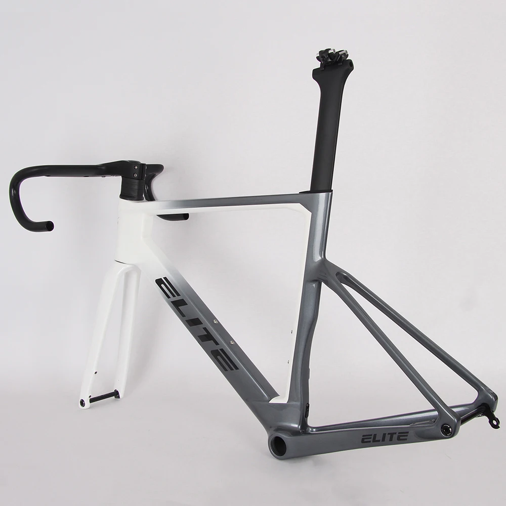 ELITE Carbon Road Bike Frame R52 Carbon Fiber Road Bicycle Frameset ...