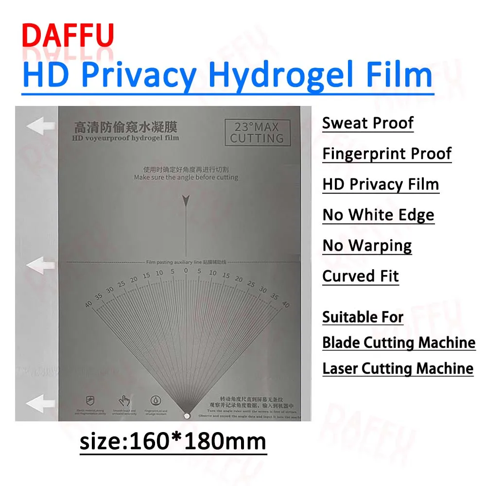 HD-Privacidade-Hydrogel-Film-para-Celular-Protetor-de-Tela-LCD-Filme ...