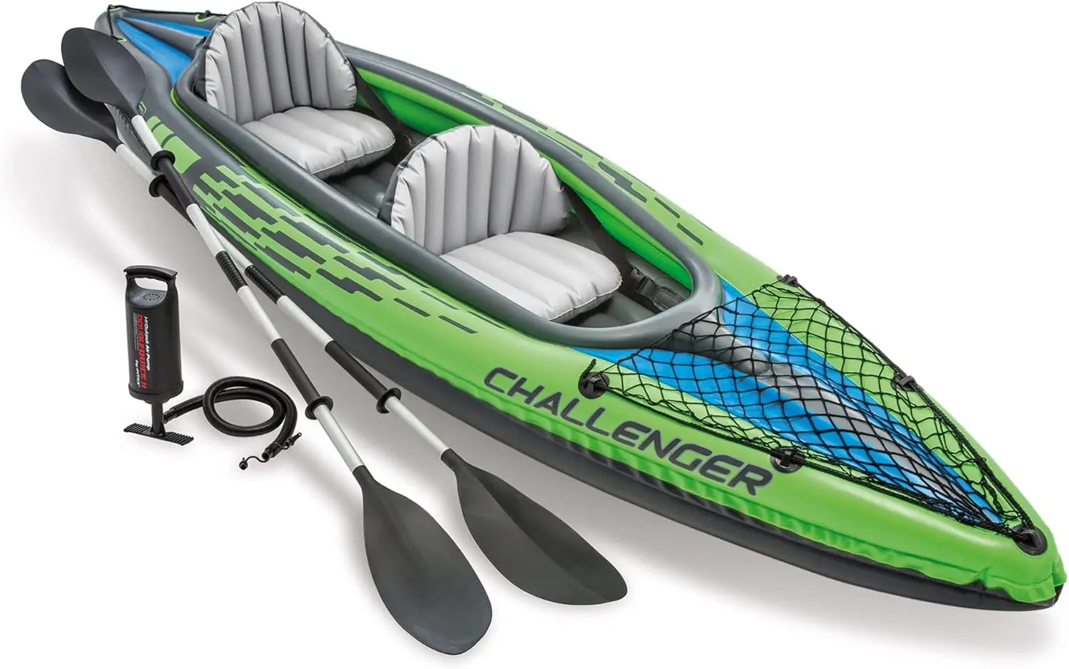 Challenger-Inflatable-Kayak-Series-includes-Deluxe-86in-Kayak-Paddles ...