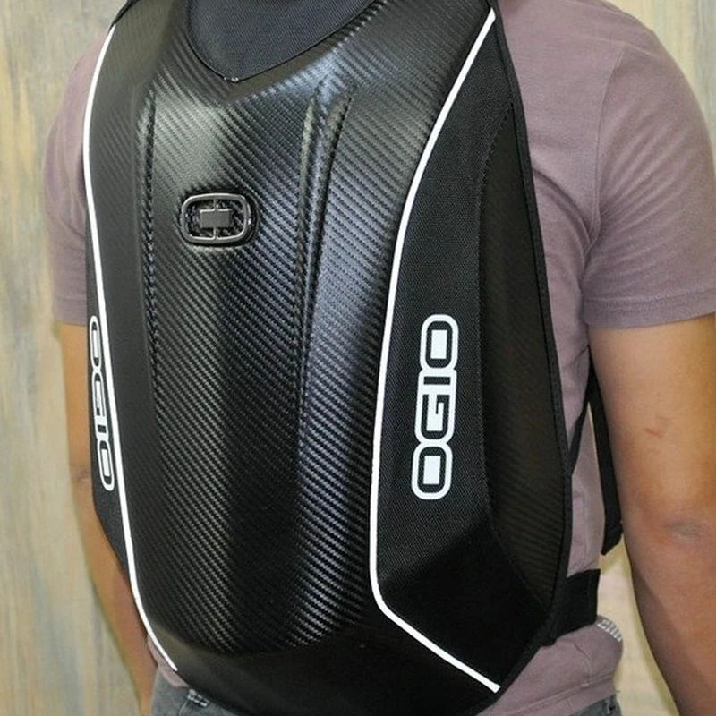 Ogio Mach 5 – Sac À Dos Pour Moto, Classique, Noir, En Fiber De Carbone ...