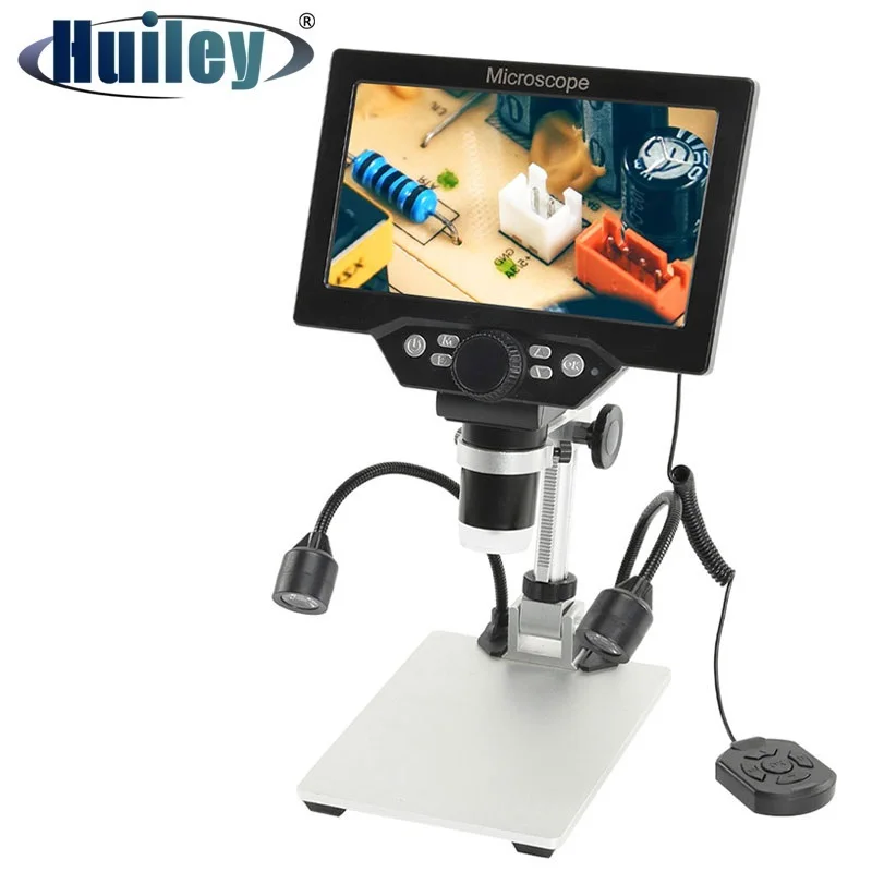 Digital-Microscope-1200x-Magnification-With-Seven-Inch-High-Definition ...