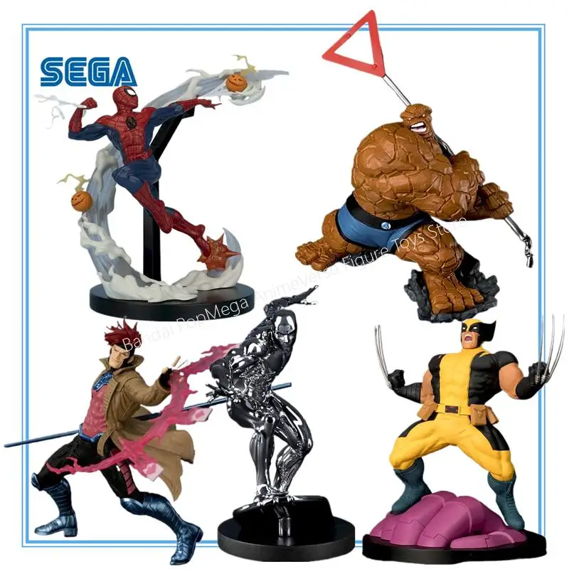 In Stock Original SEGA Marvel Ben Grimm The Spider PVC 15cm Anime ...