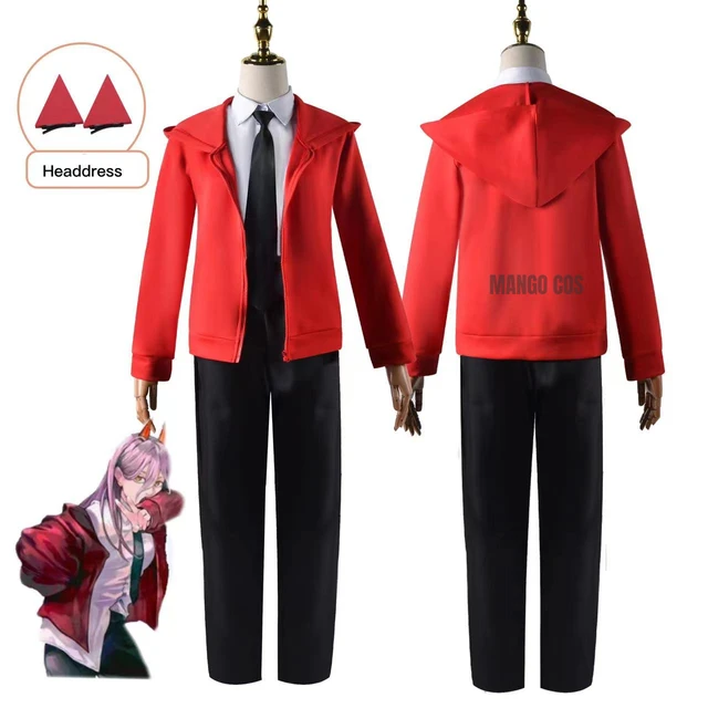 Anime Chainsaw Man Power Cosplay Costume Outfit Cosplay Wig, 56% OFF
