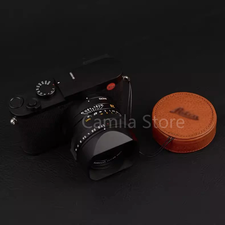 manual-Genuine-leather-Lens-Cap-for-lens-Waterproof-Protection-Camera ...