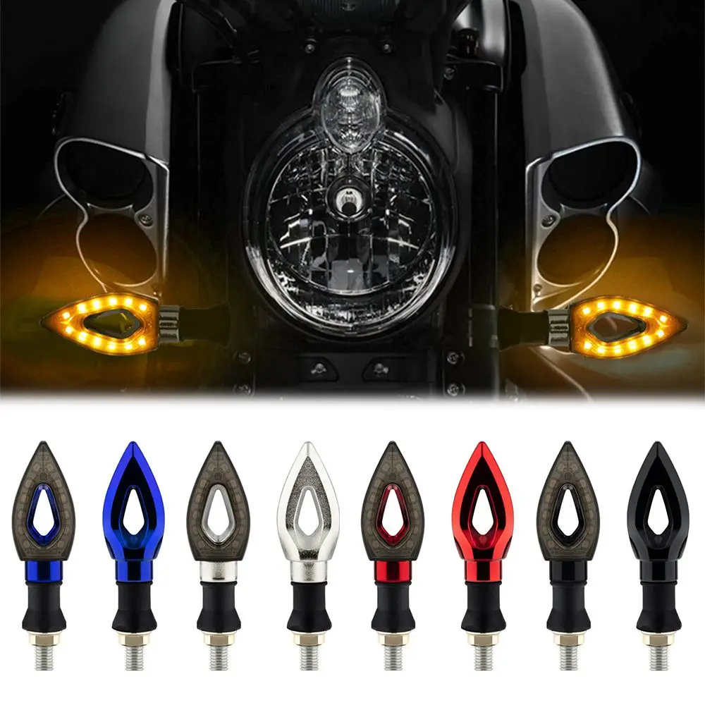 New-Hollow-Diamond-shaped-Motorcycle-Turn-Signal-Blinker-Light ...
