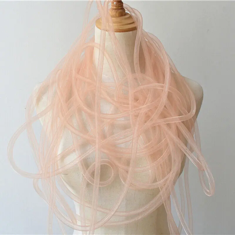 10Mm-Tubular-Horsehair-Crinoline-Tube-Crin-Net-Fabric-Trimming-for-Diy ...
