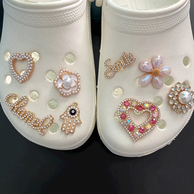 1-p-s-novo-design-croc-encantos-metal-bling-strass-borboleta-corrente ...