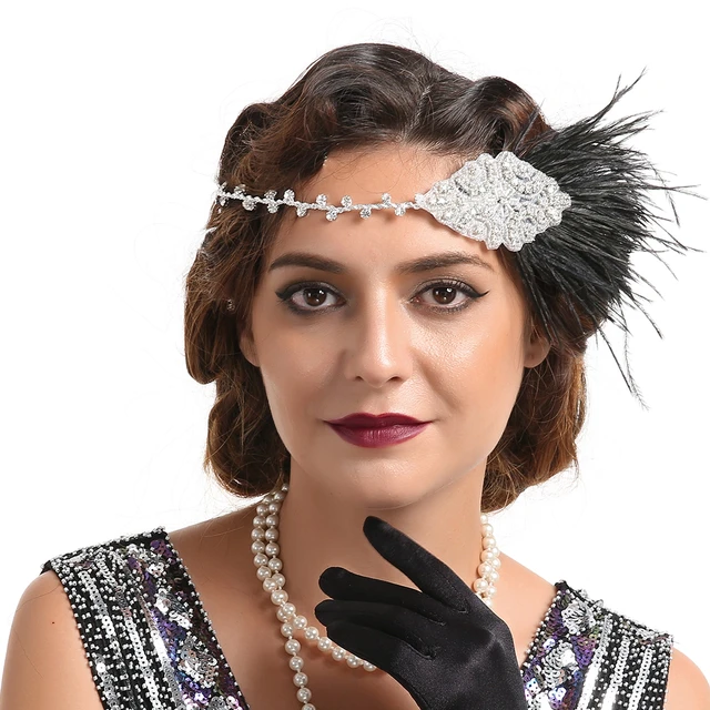 Vintage Flapper Girl Headband
