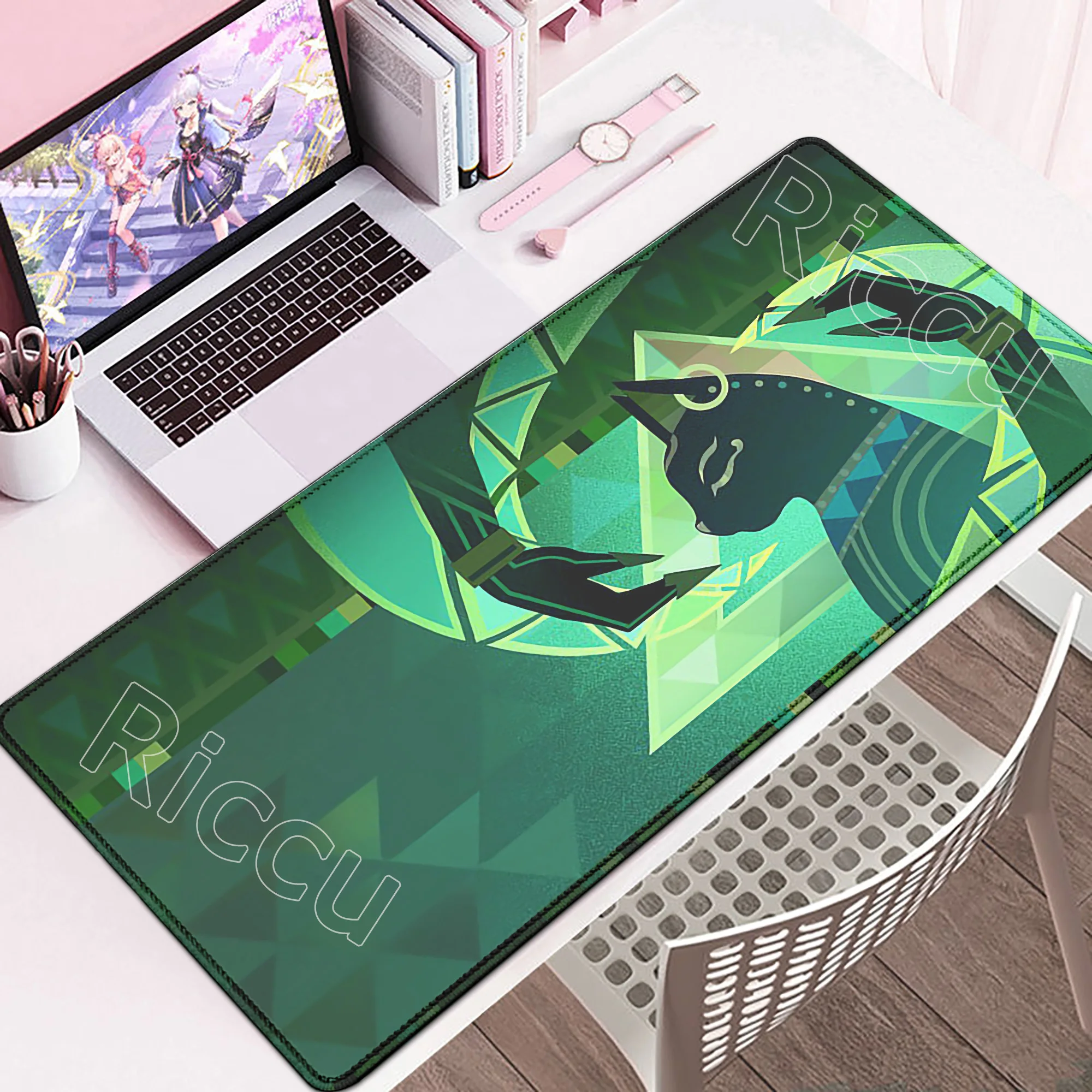 New Nefer Jahoda Genshin Impact Mouse Pad Anime Cute Girl Mousepad ...