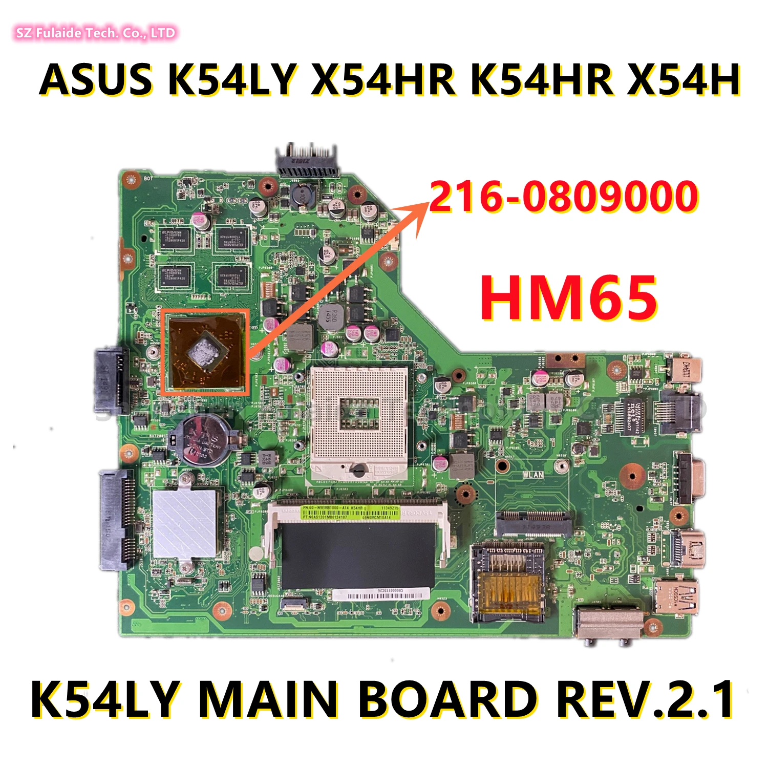 Placa base K54LY Tablero Principal REV.2.1 para portátil ASUS K54LY ...