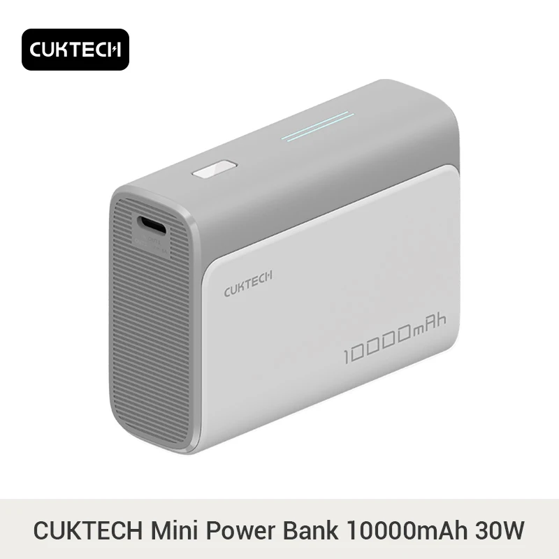 Cuktech Power Bank 10000mAh Pocket Version PB100S USB type C 30W 2-way ...